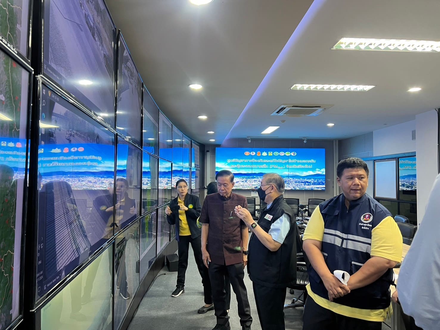 เยี่ยมชมศูนย์กล้องจราจร CCTV จังหวัดเชียงใหม่ – iTIC